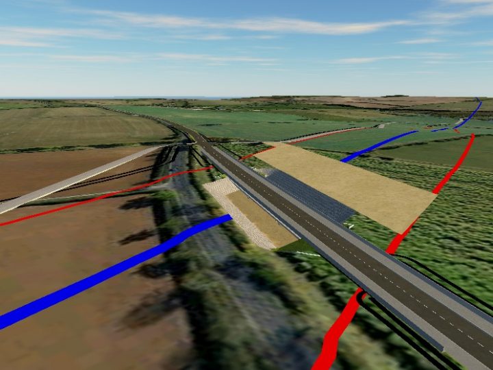 Infraworks models to assist with construction sequencing and planning ...
