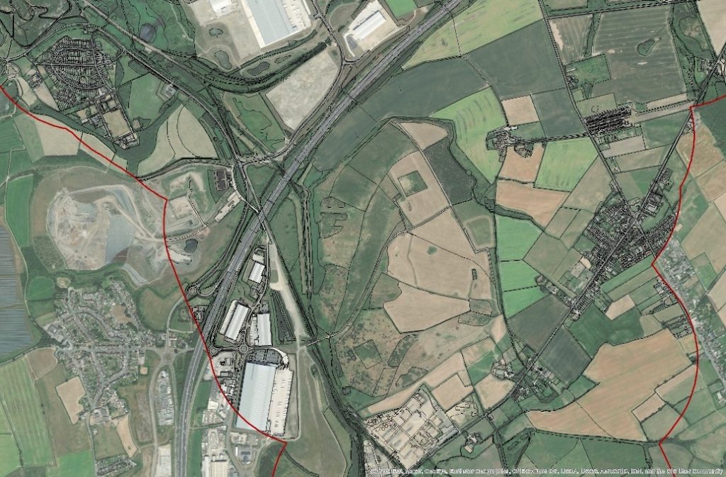 The use of remote sensing to identify habitats on a large-scale linear ...