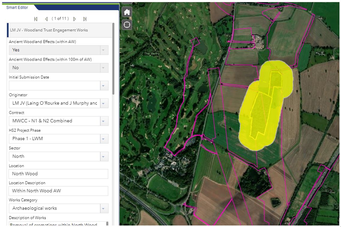 HS2 Woodland Trust Engagement Portal – Enabling effective and efficient ...