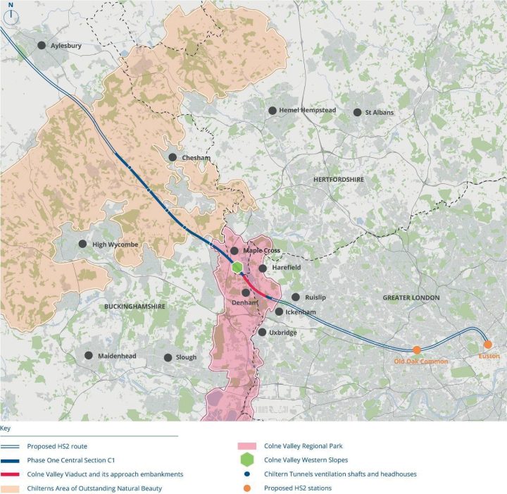 Colne Valley Western Slopes: maximising habitat creation within a large ...