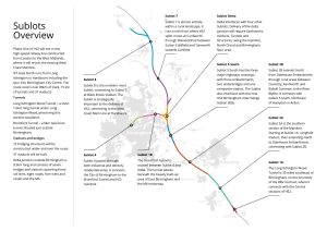 HS2 Area North Route Map Tool - HS2 Learning Legacy