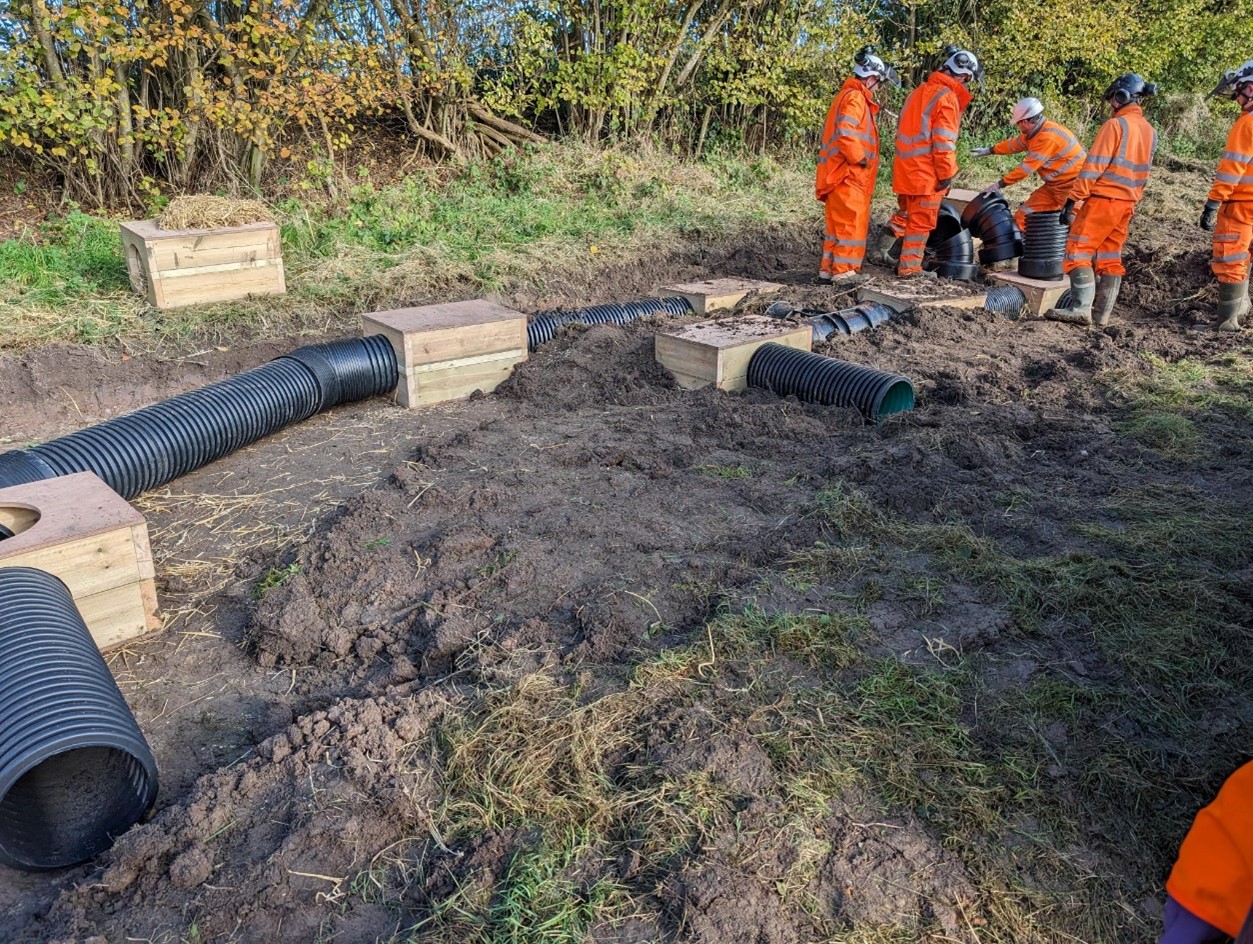 Artificial badger sett design - HS2 Learning Legacy