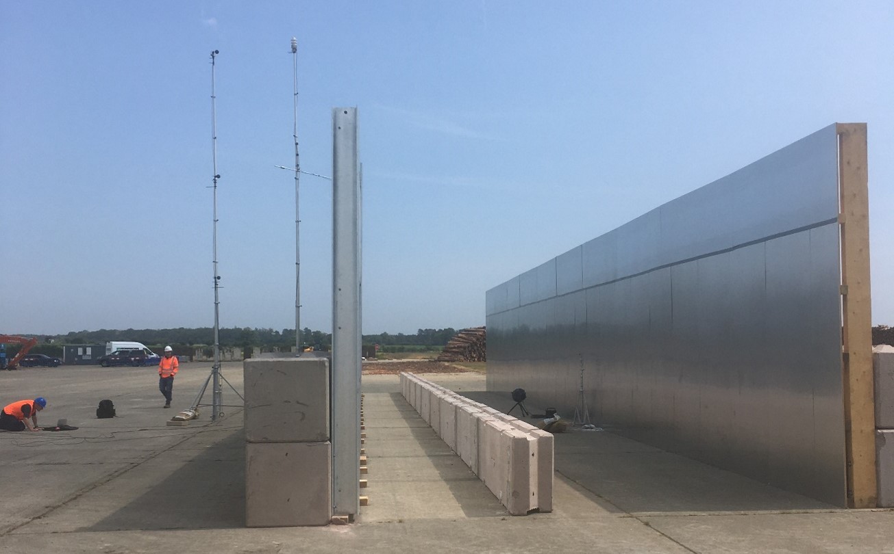 Physical testing of noise barriers to validate an airborne noise model ...